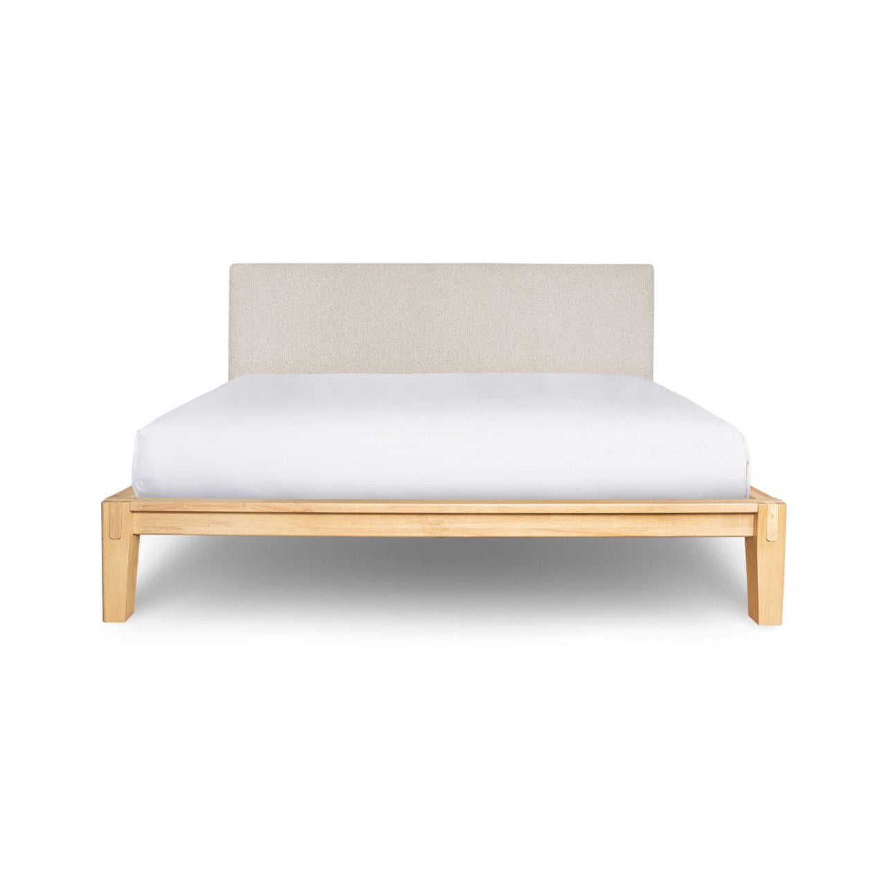 Luna Tool-Free Queen Bed - Buff – Dekora